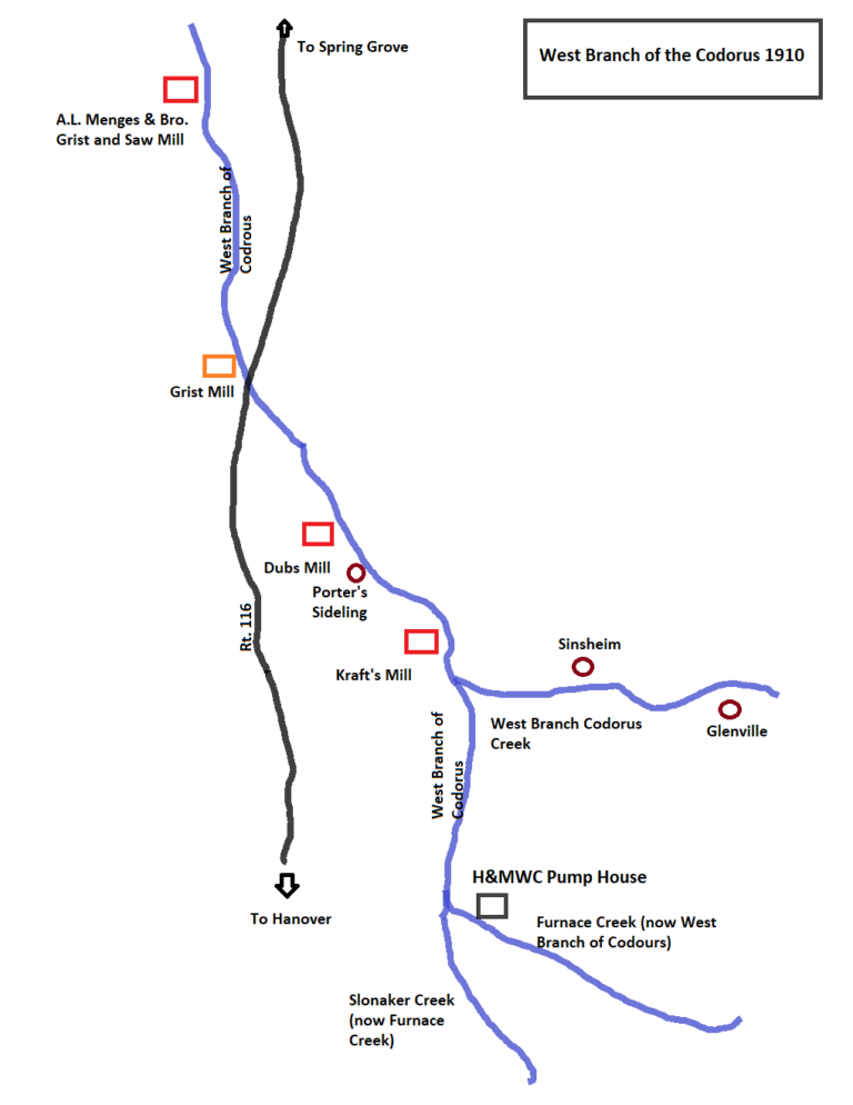 Codorus Creek - Liquid gold rush happened here - Witnessing York